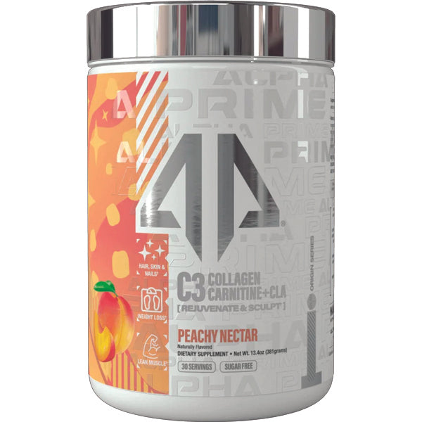 Alpha Prime C3: Collagen Carnitine +CLA 30 Servings