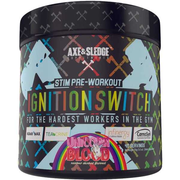 Axe & Sledge Ignition Switch Pre-Workout 40 Servings