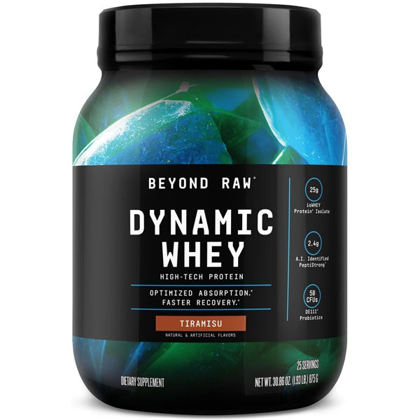 Beyond Raw Dynamic Whey High-Tech Isolate Protein 25 Servings