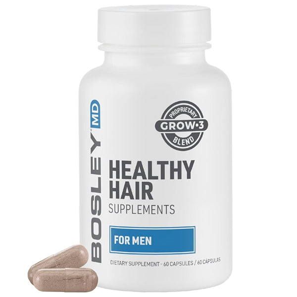 BosleyMD For Men Healthy Hair Growth Supplement Capsules