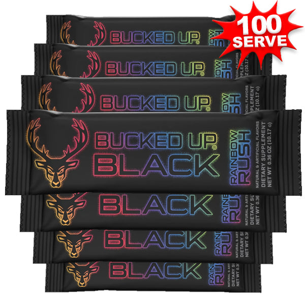 Bucked Up Black Pre-Workout Singles 100pk
