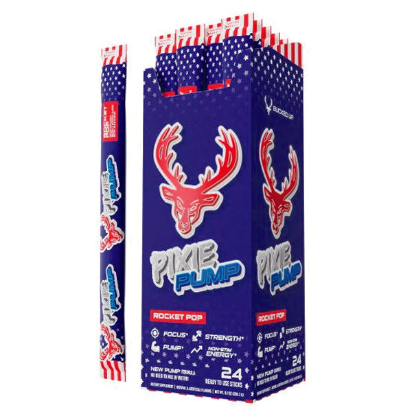 Bucked Up Pixie Pump Energy Sticks 24pk