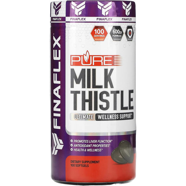 Finaflex Pure Milk Thistle 600mg Softgels