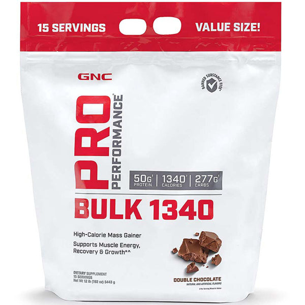 GNC Pro Performance Bulk 1340 Gainer 12lbs