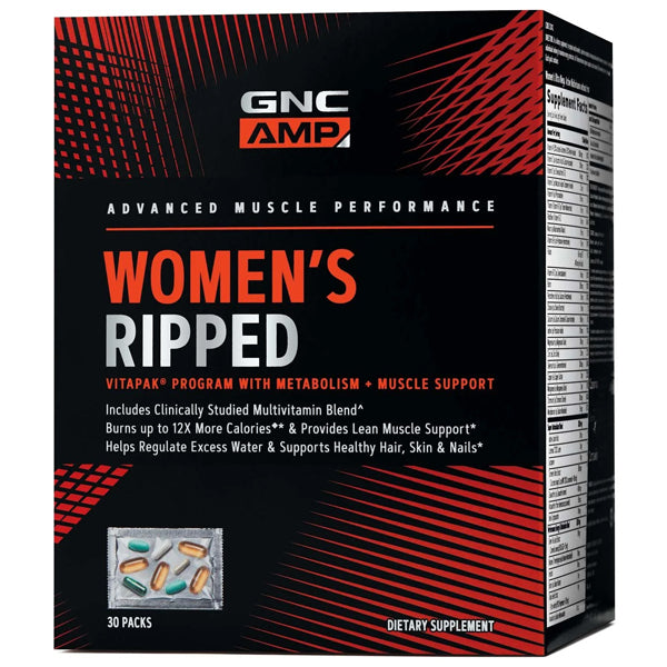 GNC AMP Women's Ripped Vitapaks
