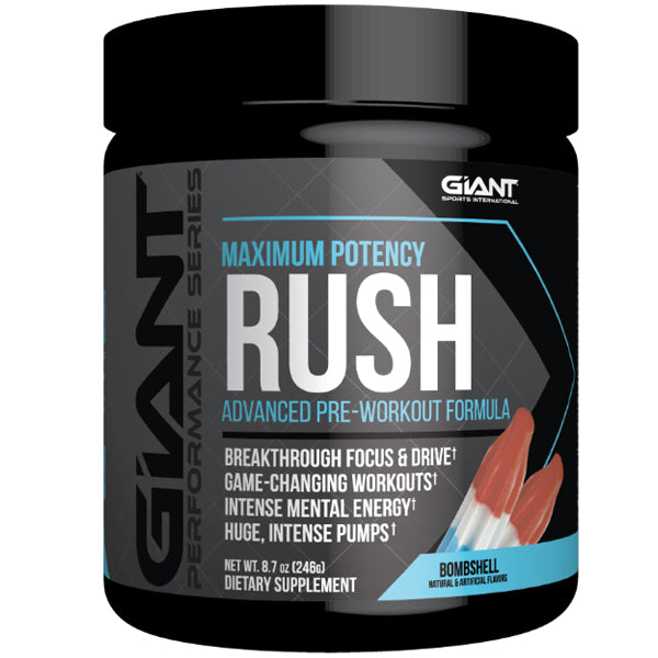 Giant Sports Rush Advanced Pre-Workout 30 Servings