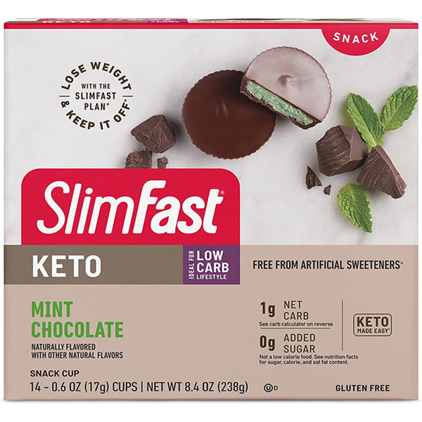 Slimfast Keto Fat Bomb Snack Cups 14pk