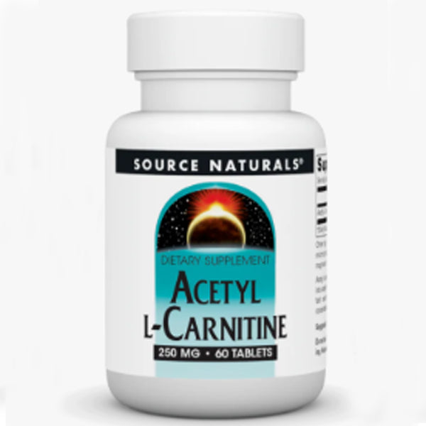 Source Naturals Acetyl L-Carnitine 250mg 60 Tablets