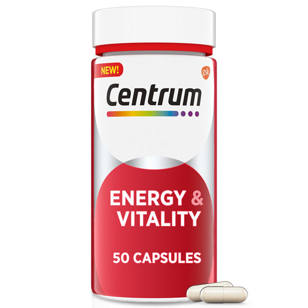 Centrum Energy & Vitality Capsules