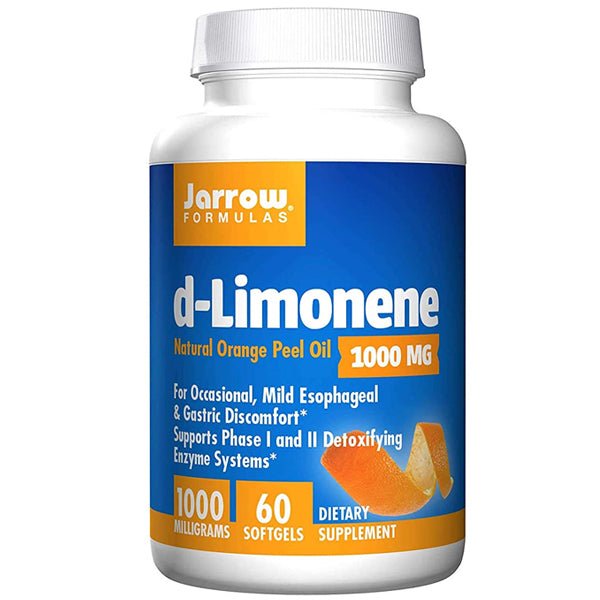 Jarrow Formulas D-Limonene 1000mg Softgels